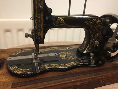 Junker & Ruh 1886 Handcrank Sewing Machine & Manual…. – Hesketh Emporium
